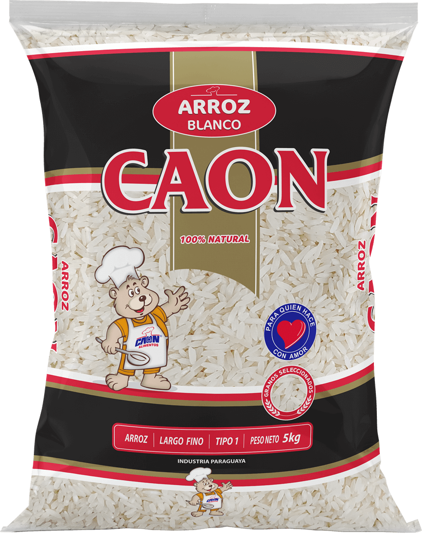 Caon Aliemntos - Arroz CAON Blanco 100% Natural 5KG